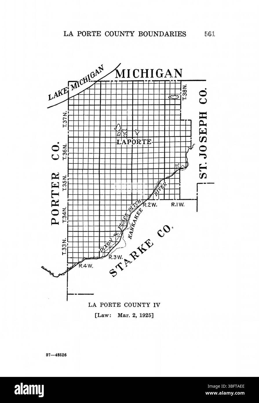 The 1967 reprint of Indiana Boundaries by the Indiana Historical Bureau ...