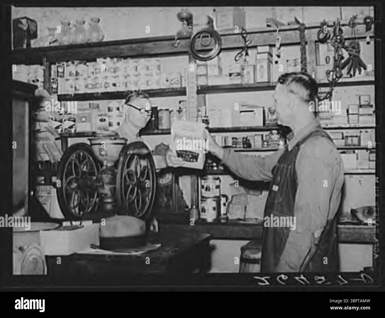 A rural general store located at a crossroads, serving as a community ...