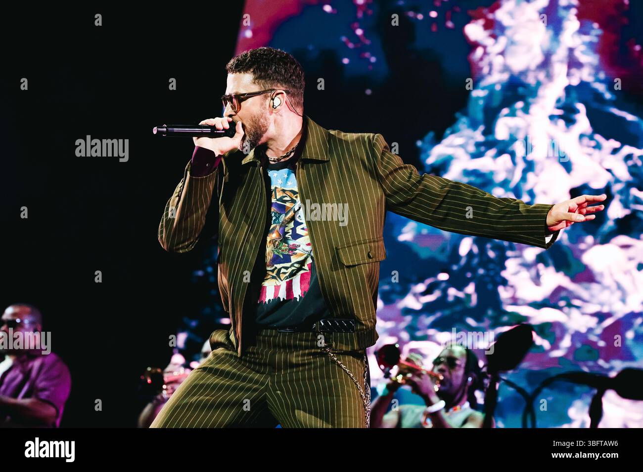 Milan, Justin Timberlake performs in concert during the I-Days Milano ...