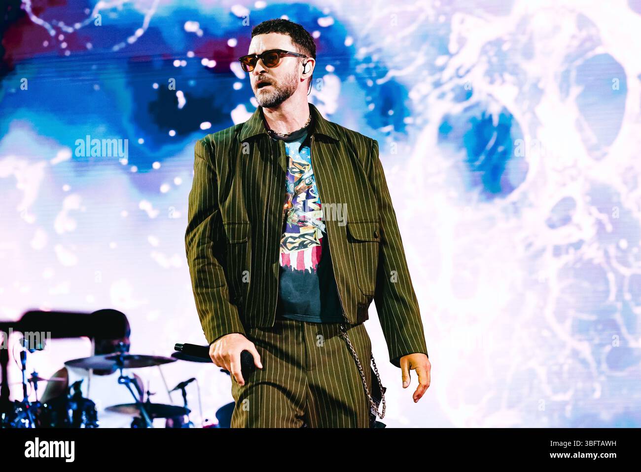 Milan, Justin Timberlake performs in concert during the I-Days Milano Coca-Cola 2025 festival at ...