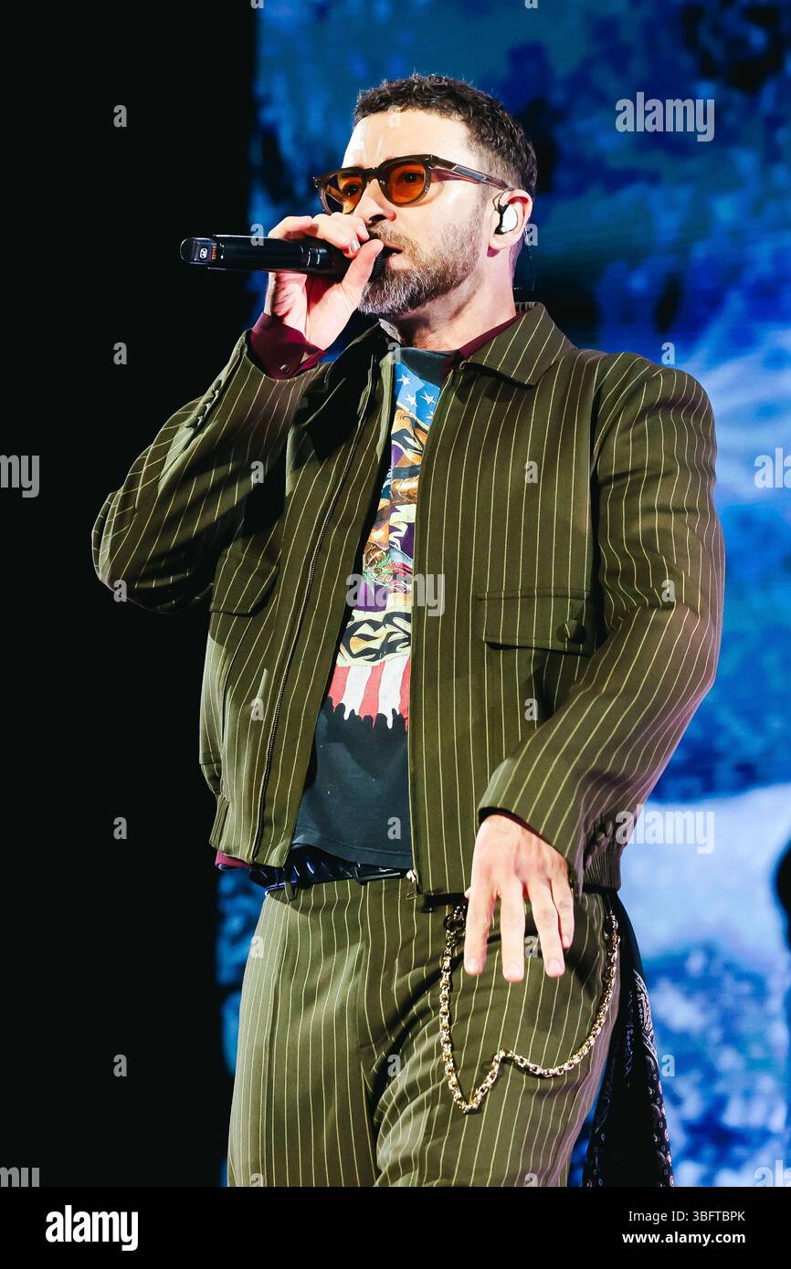 Milan, Italy. 03rd June, 2025. Milan, Justin Timberlake performs in ...