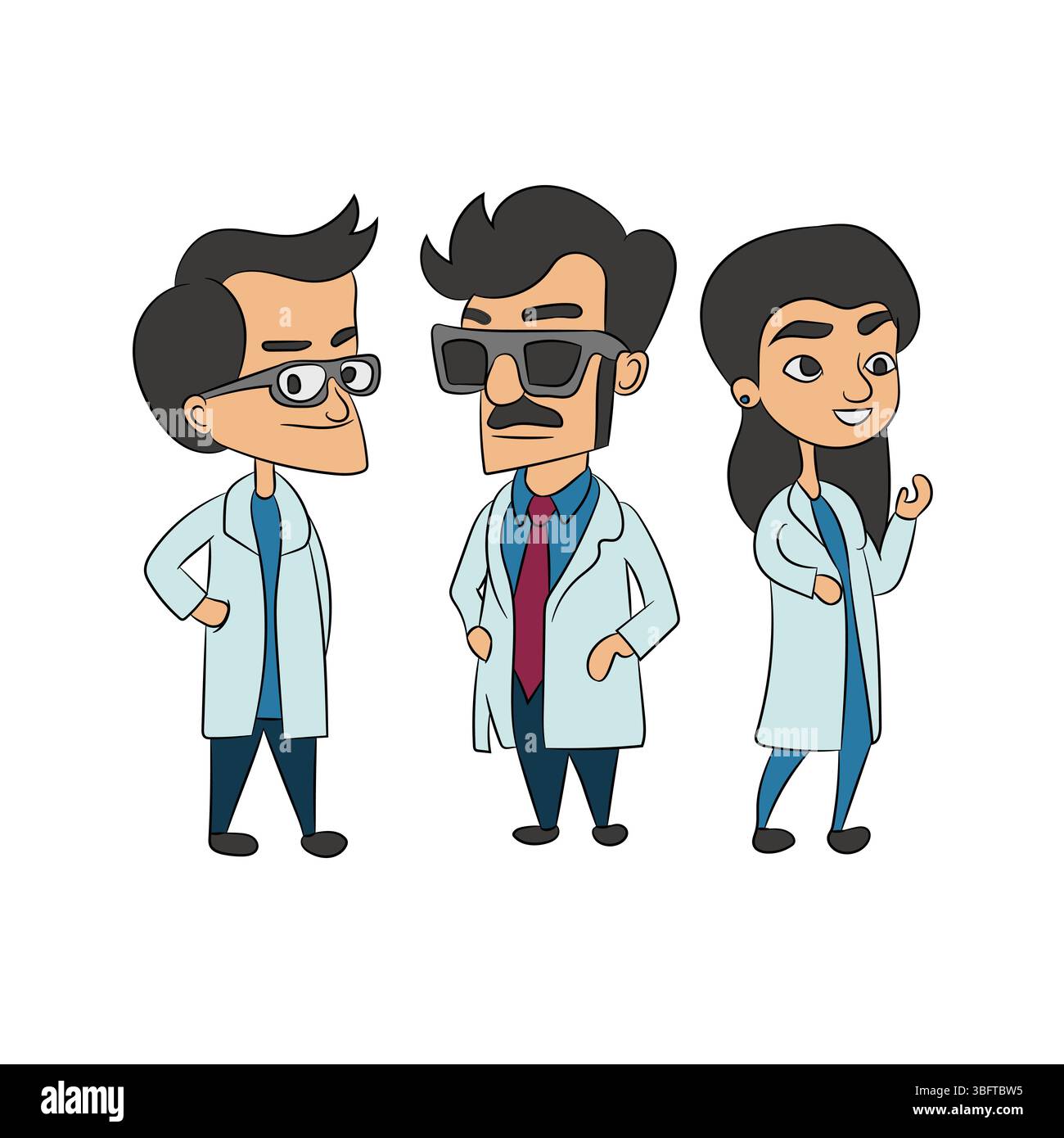 Nurse medical doctor woman Stock Vector Images - Alamy