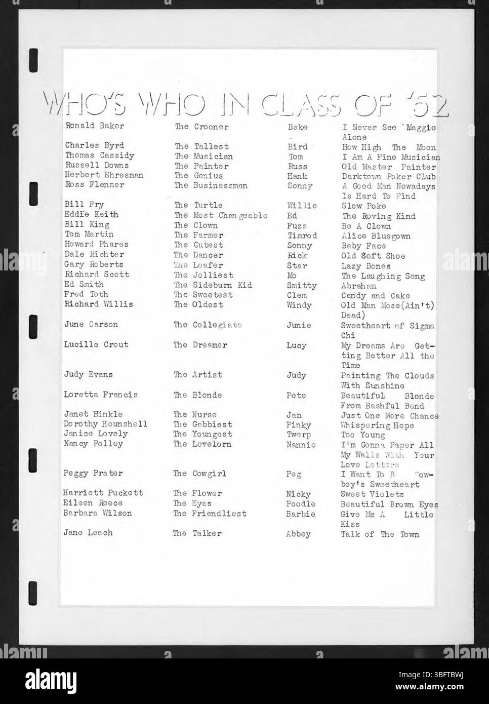 Senior recognition school Black and White Stock Photos & Images - Alamy