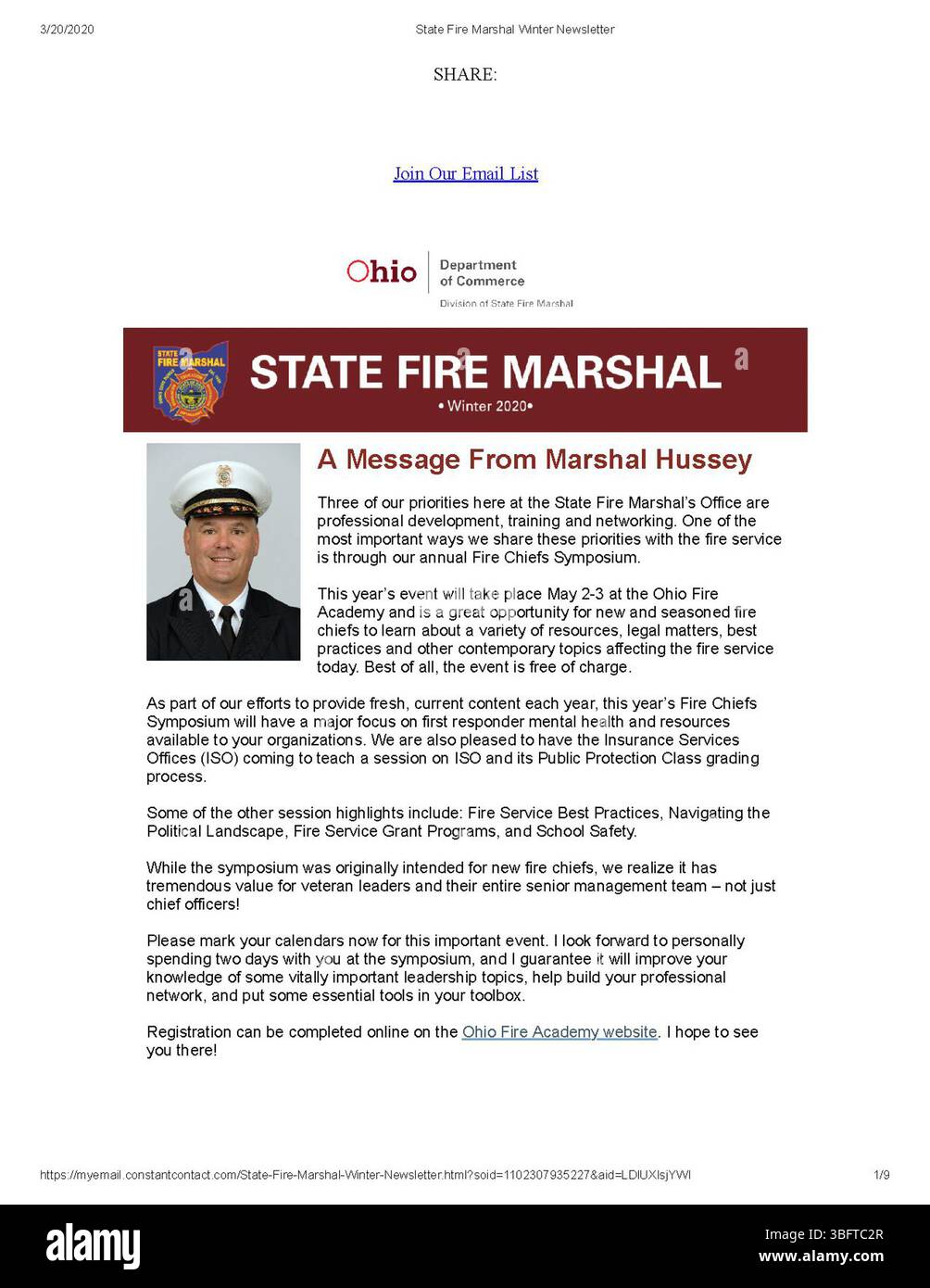 State Fire Marshal News provides updates and information on fire safety ...