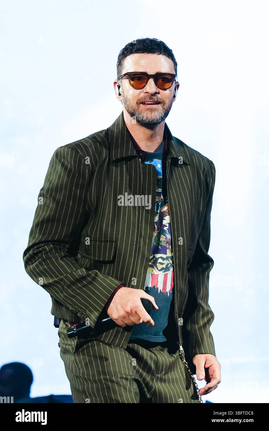 Milan, Italy. 03rd June, 2025. Milan, Justin Timberlake performs in ...