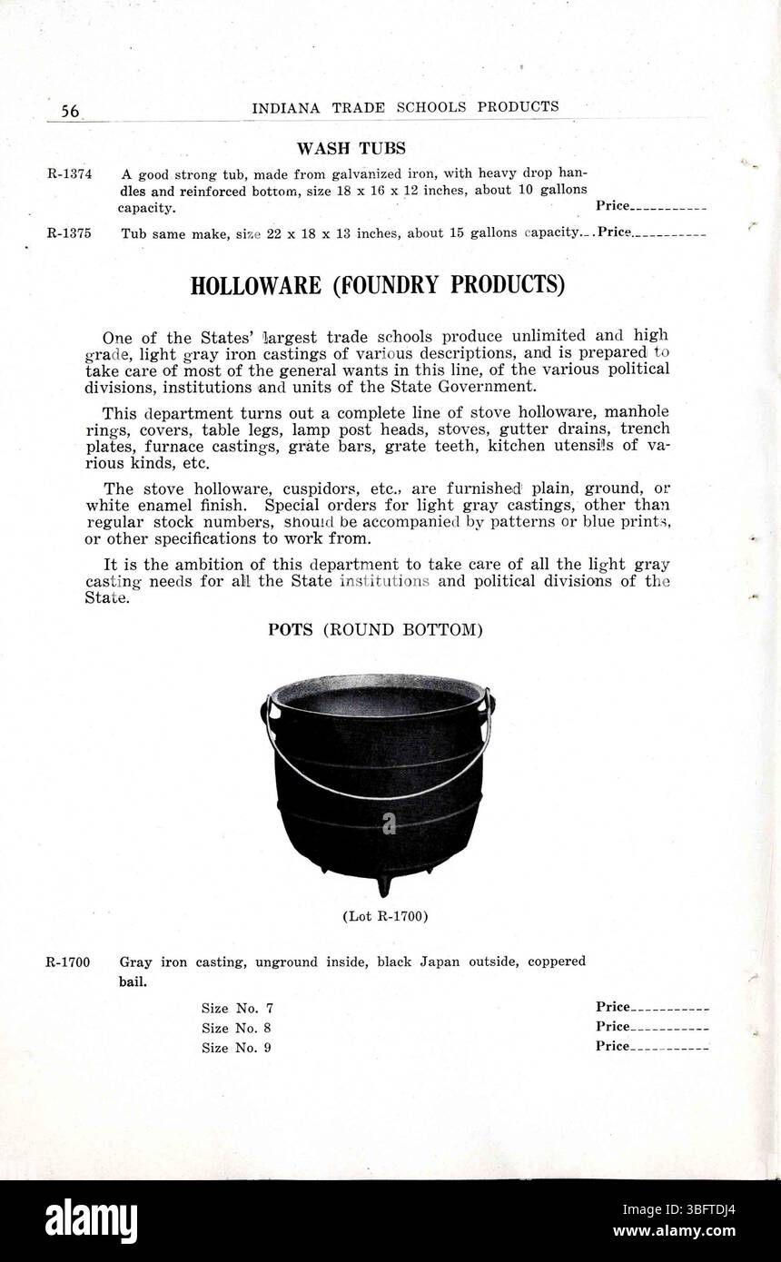 This page from the 1926 product catalogue offers additional products ...