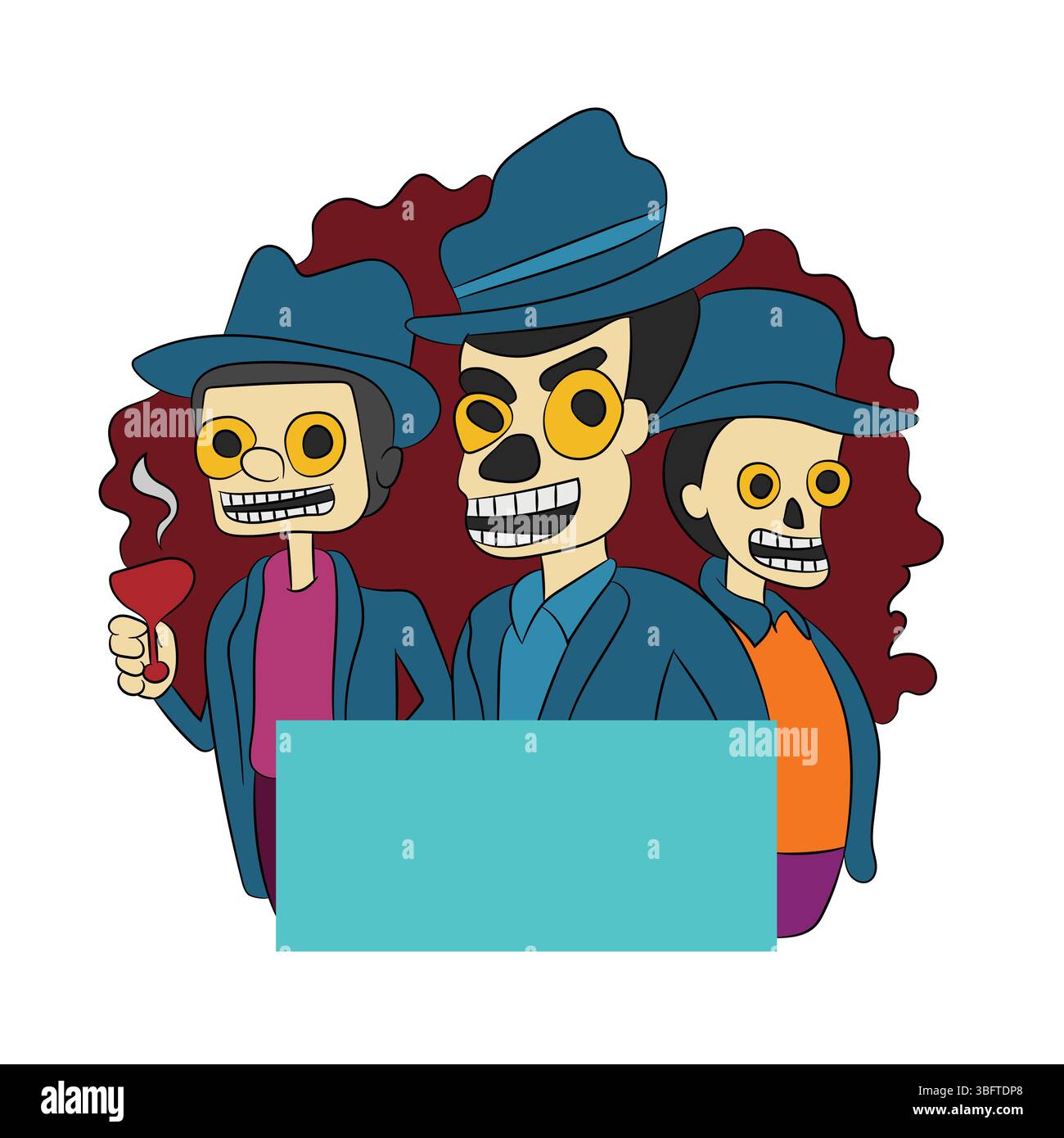 Bronze skeleton human Stock Vector Images - Alamy