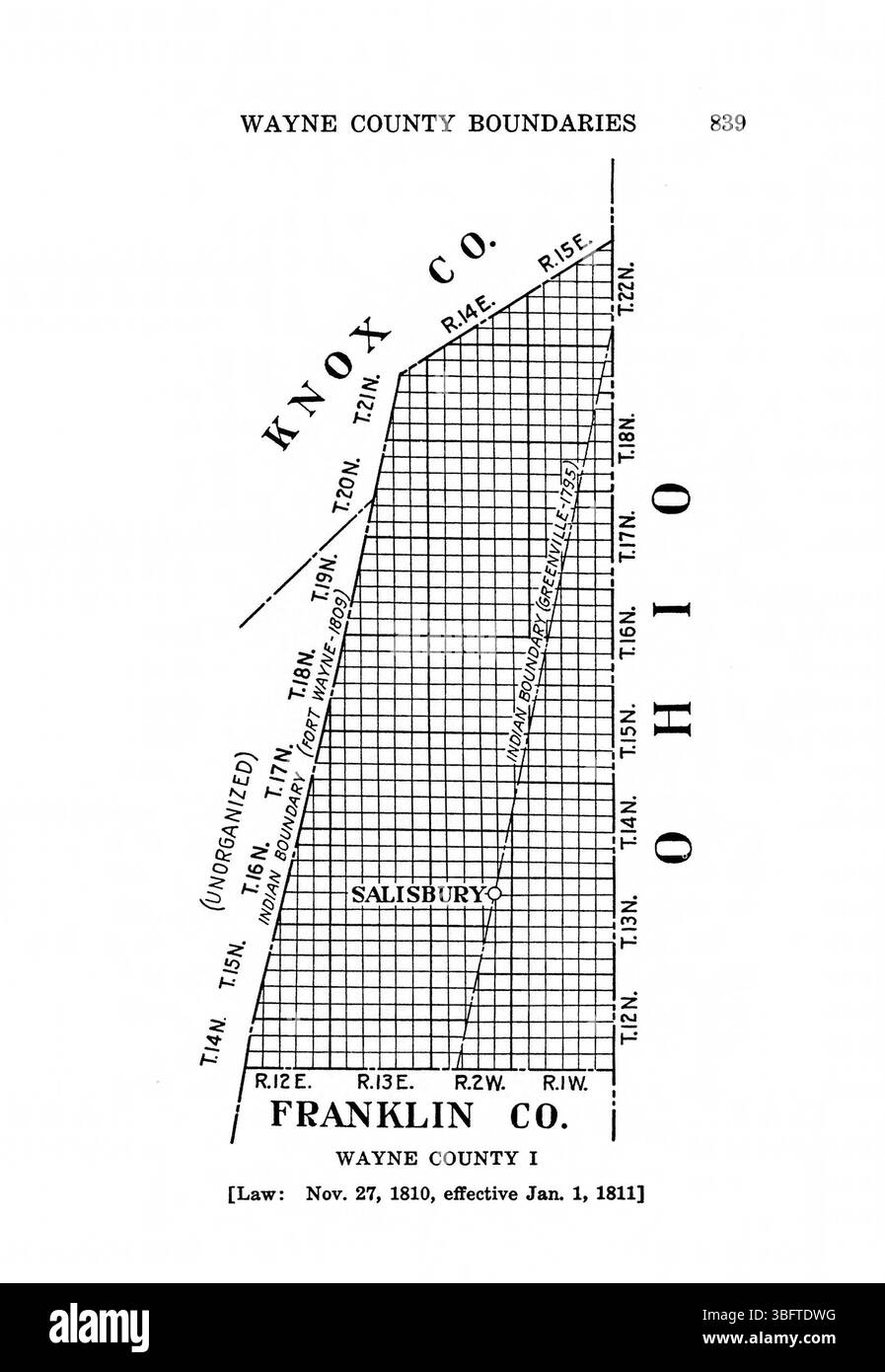 Page 855 of the 1967 reprint of *Indiana Boundaries* offers more ...