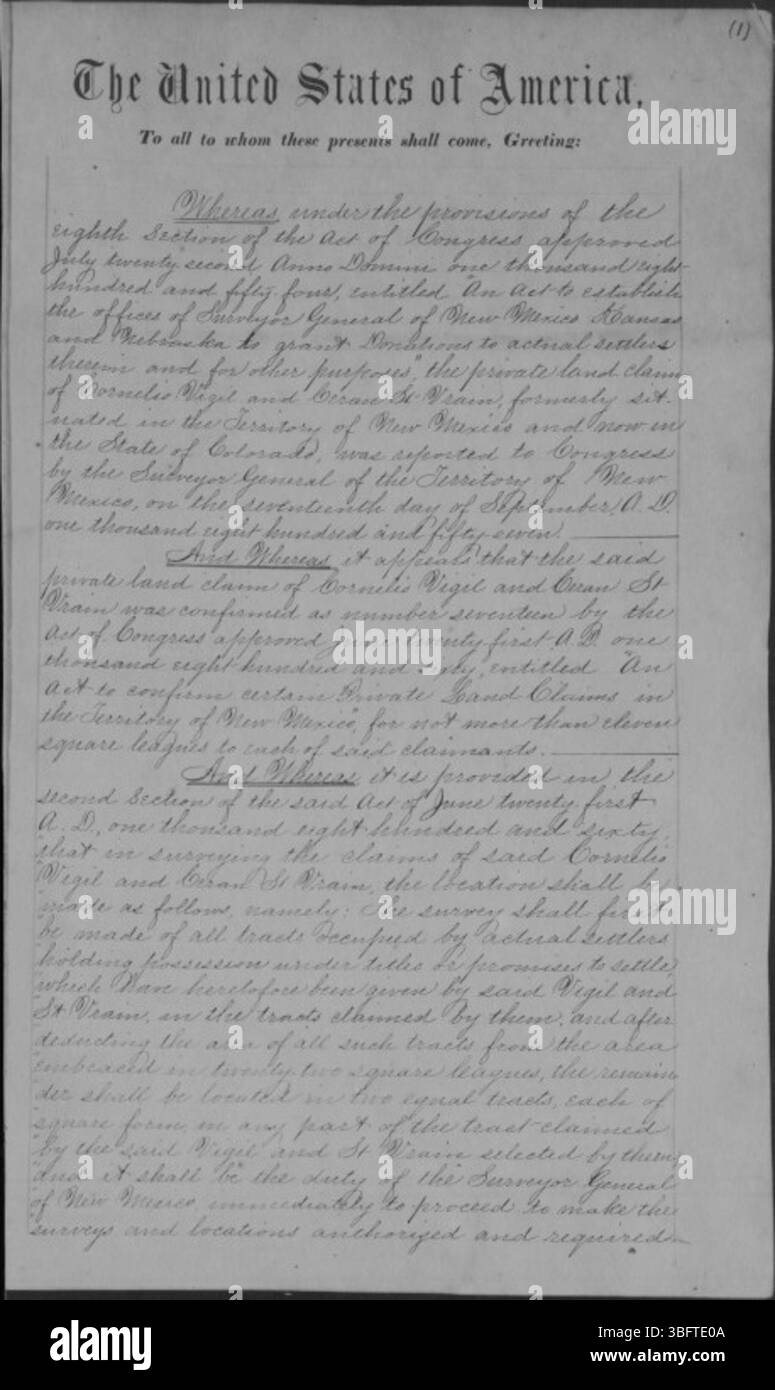 Land transfer records Black and White Stock Photos & Images - Alamy