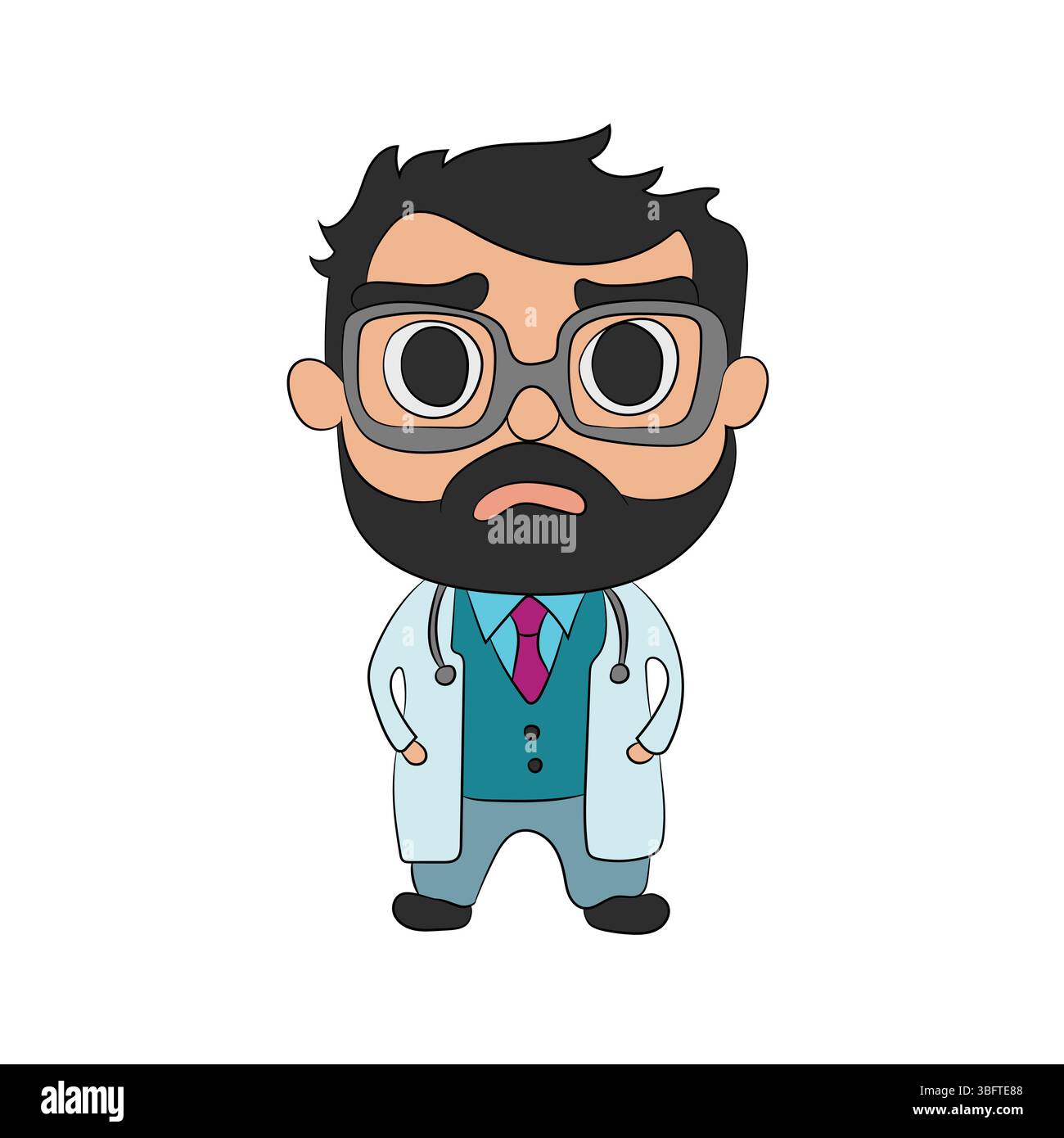 Doctor physician medical staff Cut Out Stock Images & Pictures - Alamy