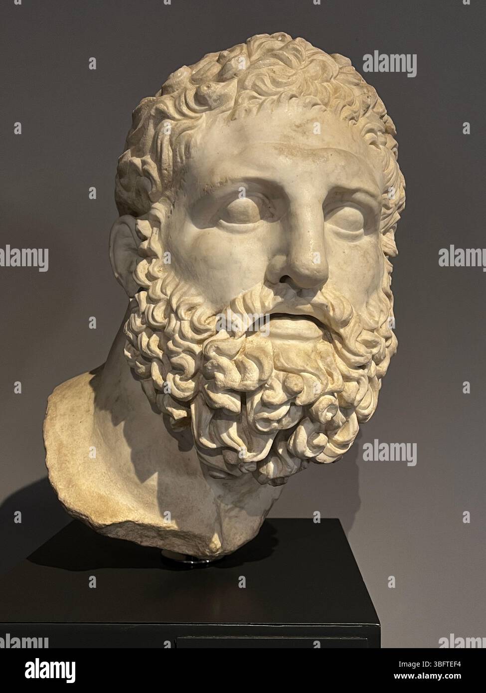 Palazzo Massimo, Rome - Head of Heracles God of strength and heroes ...