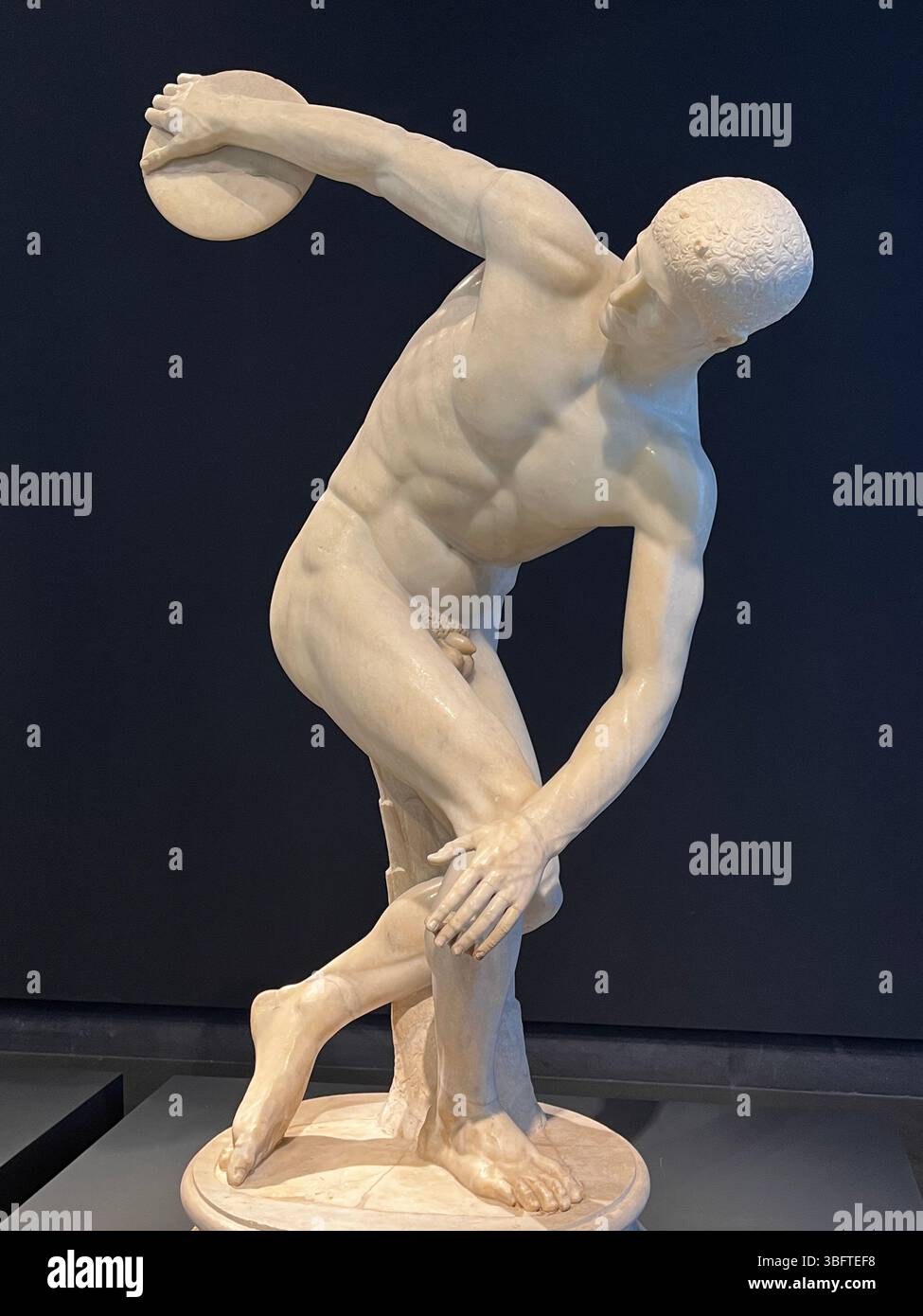 Palazzo Massimo, Rome - The Discobolus by Myron is an ancient Greek ...