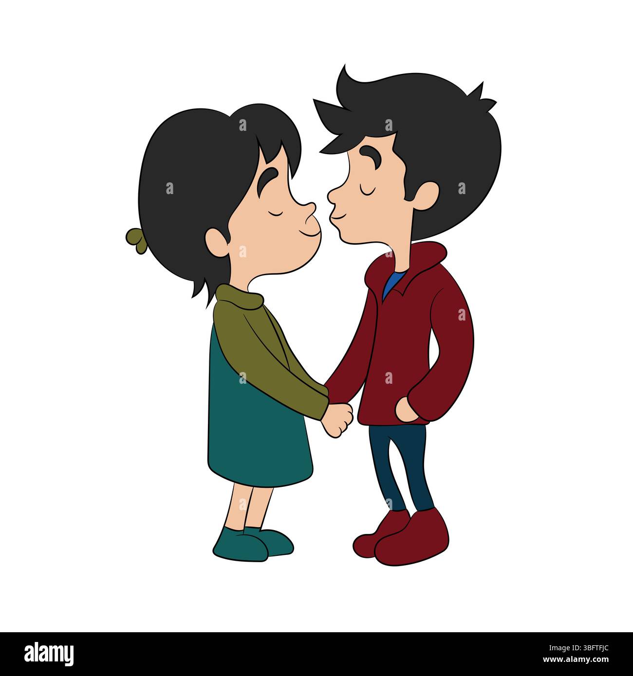 Couple relationship Cut Out Stock Images & Pictures - Alamy