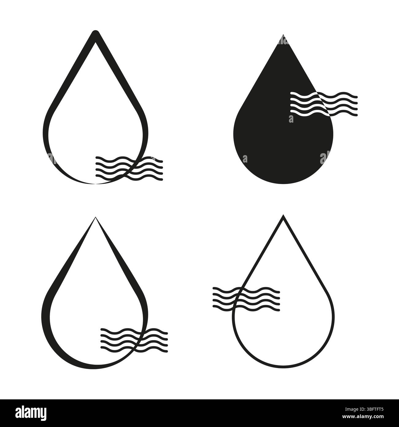 Classic teardrop shape Cut Out Stock Images & Pictures - Alamy