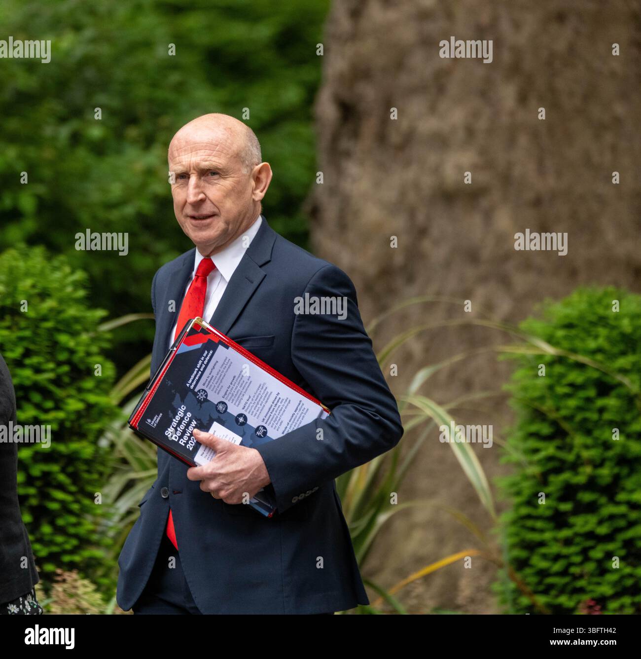 London, UK. 03rd June, 2025. John Healey, Defense Secretary, with a ...