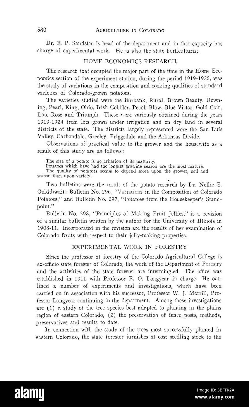 Colorado extension history Black and White Stock Photos & Images - Alamy