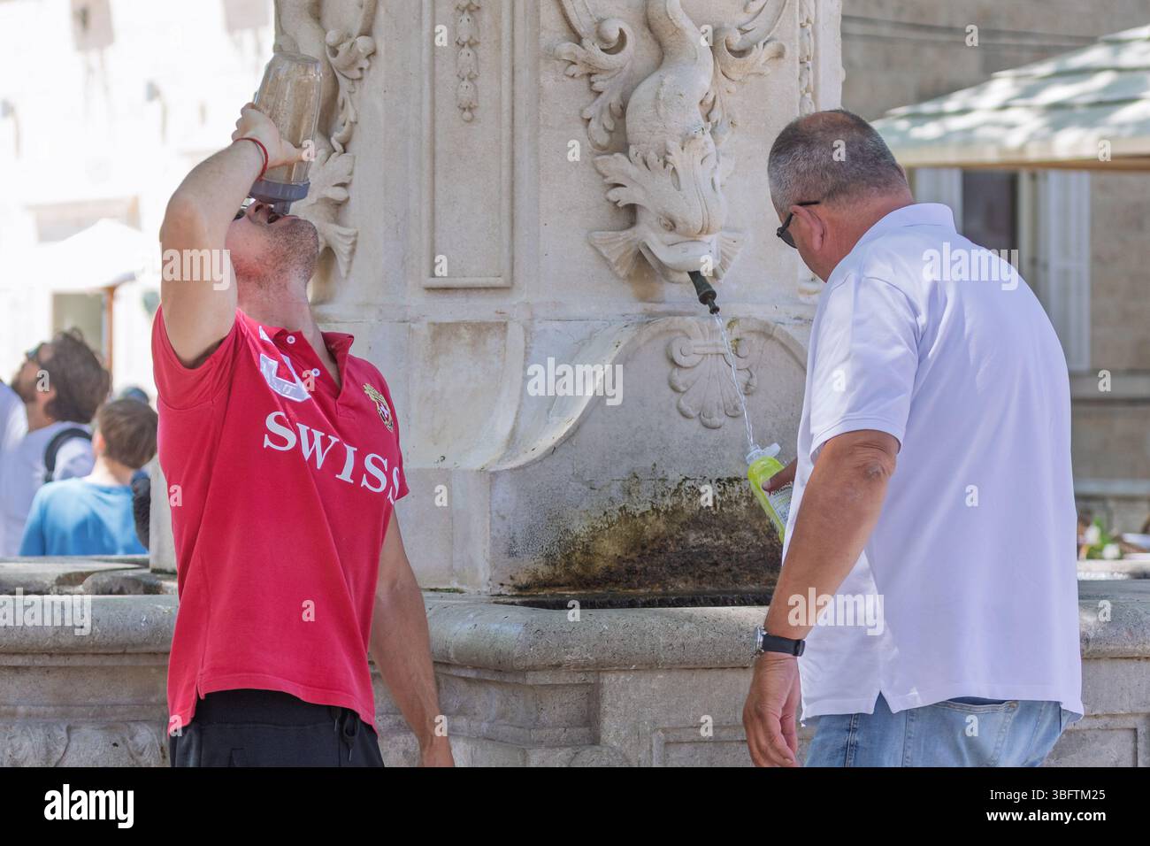 Dubrovnik, Croatia. 03rd June, 2025. Tourist enjoy summer weather in ...