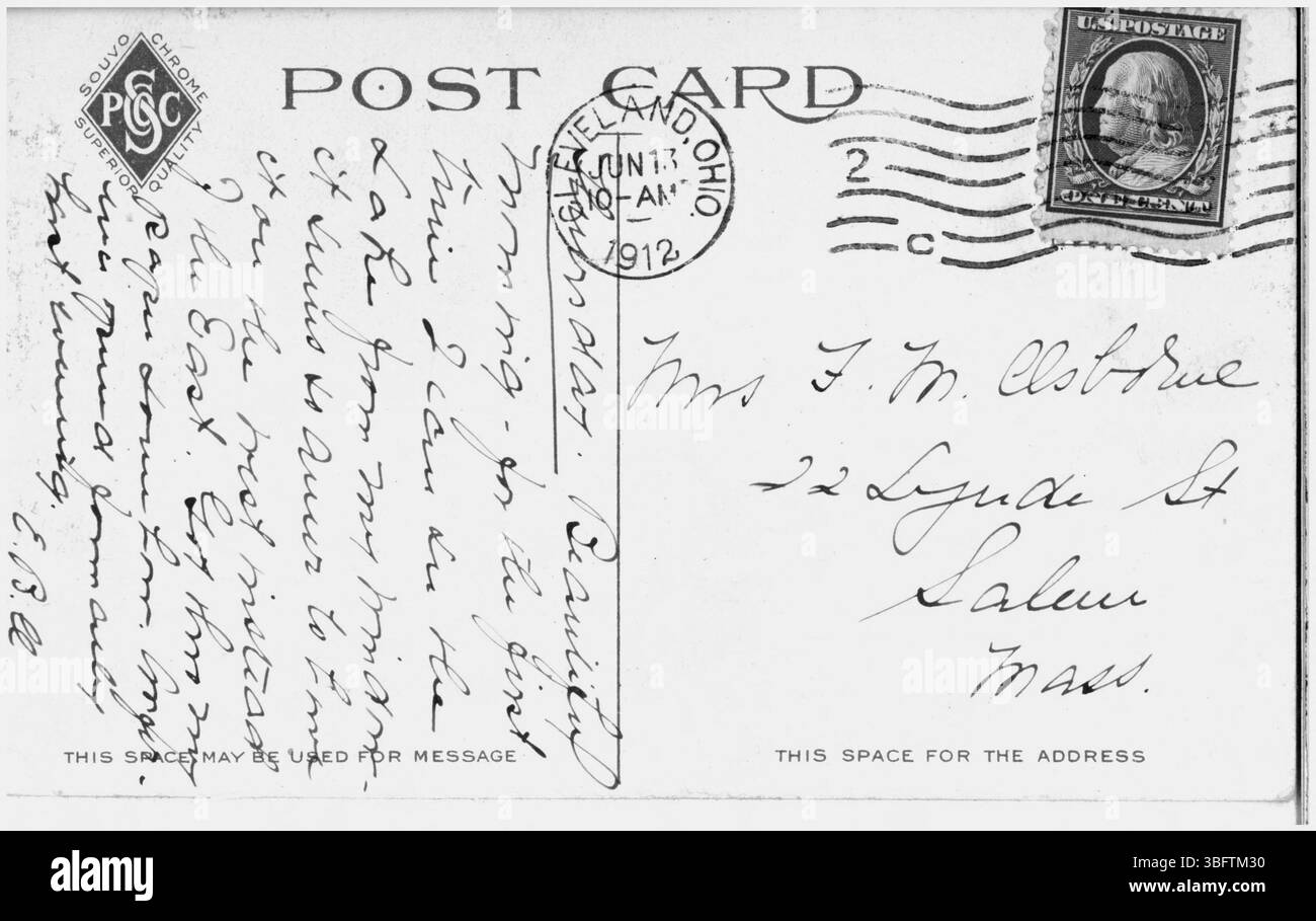 This historical photograph from 1912 shows the New Rocky River Bridge ...