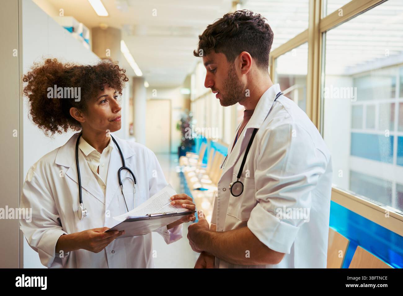 Review patient record hospital medical hi-res stock photography and ...