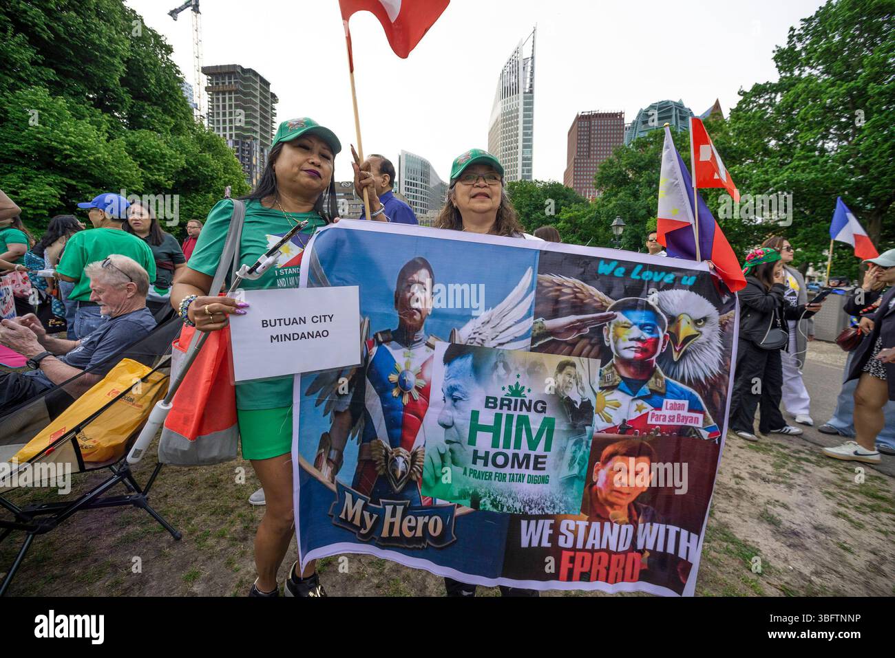 May 31, 2025, The Hague, South Holland, Netherlands: Female supporters ...