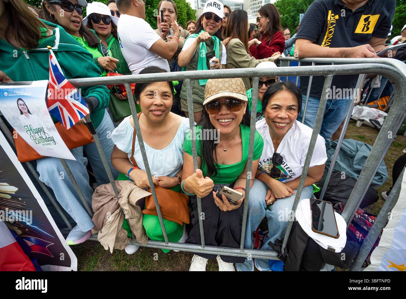 May 31, 2025, The Hague, South Holland, Netherlands: Female supporters ...