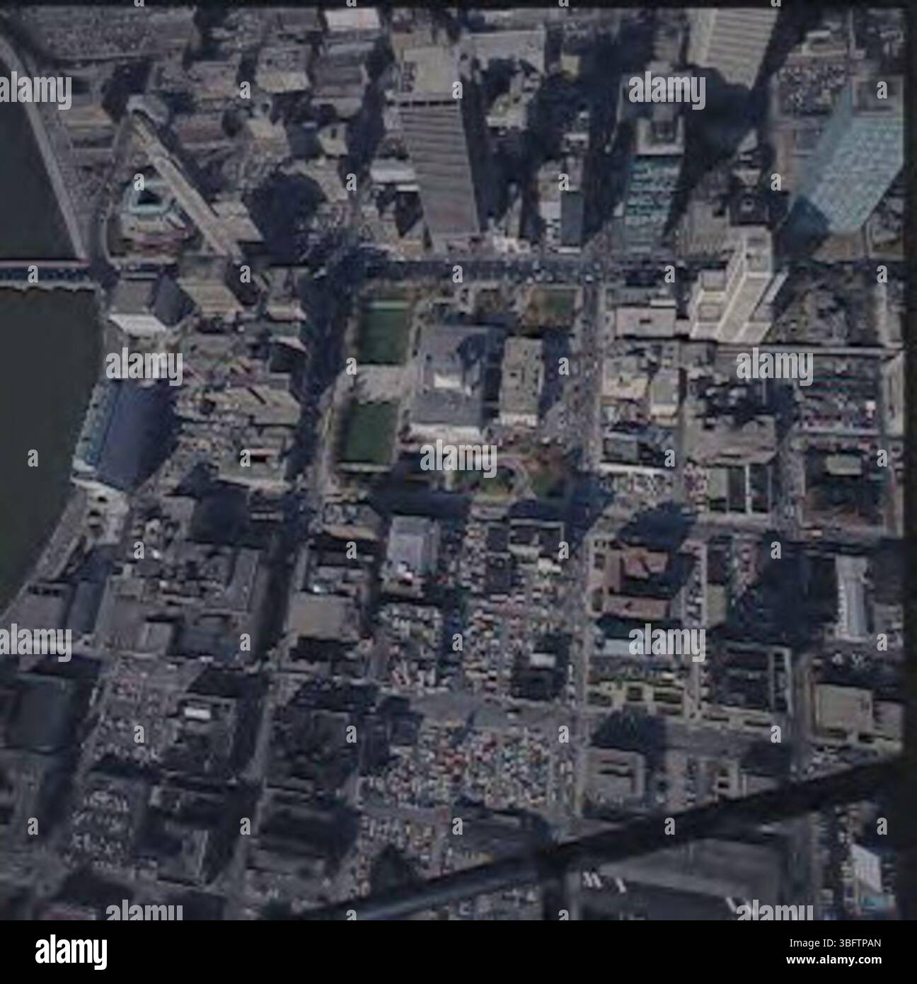 Aerial photographs of downtown Columbus, Ohio, captured from 1976 to ...