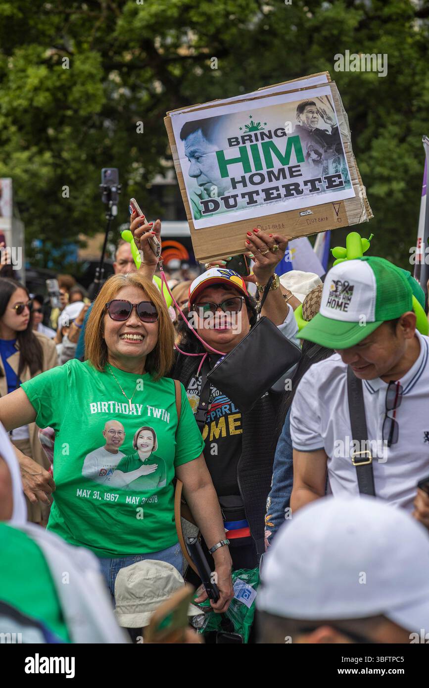 May 31, 2025, The Hague, South Holland, Netherlands: Female supporters ...