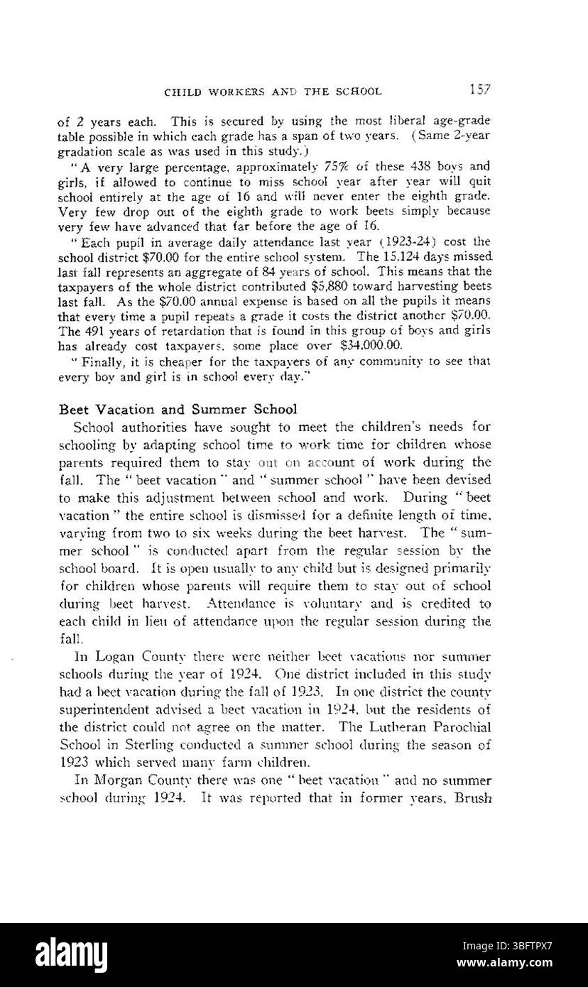 This 1926 photo depicts children laboring in sugar beet fields of South ...