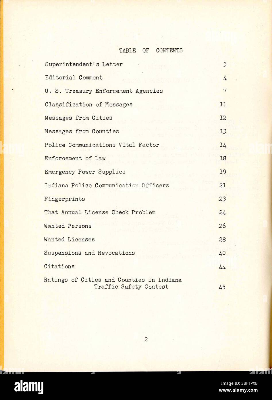 This November 1940 edition of the Indiana Law Enforcement Digest ...