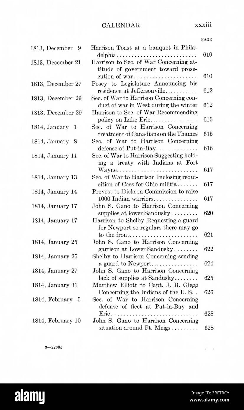 This volume from 1922 contains messages and letters from William Henry Harrison during his ...