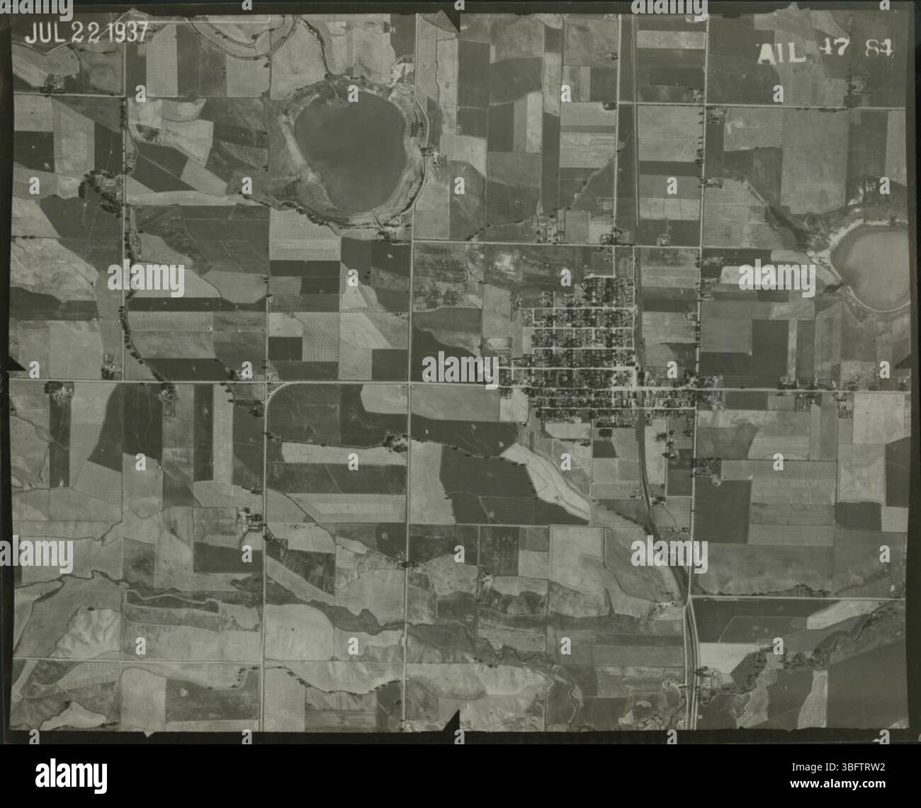 AIL 47-84 is a 1:20,000 scale map depicting geographical features of ...
