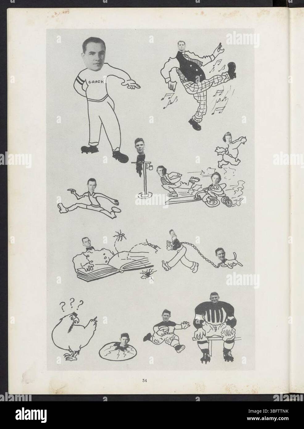 Page 40 of the 1942 Seven Mile High School yearbook includes candid ...