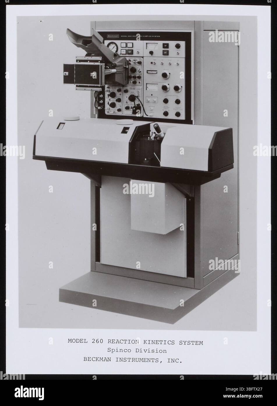The Beckman Model 260 Reaction Kinetics System, introduced in 1968 ...