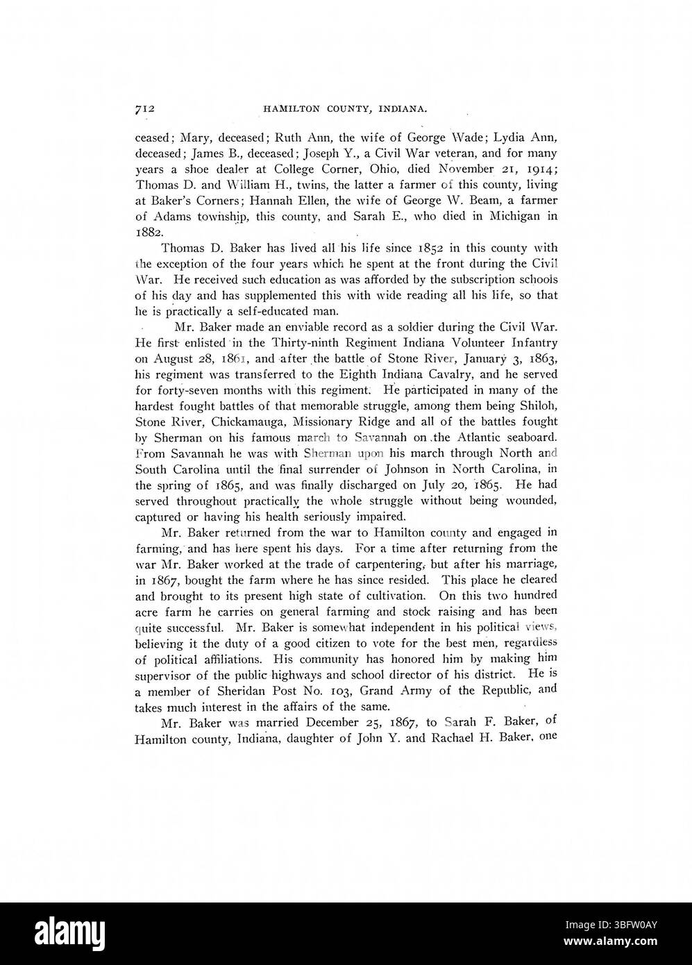 Early indiana maps Cut Out Stock Images & Pictures - Alamy