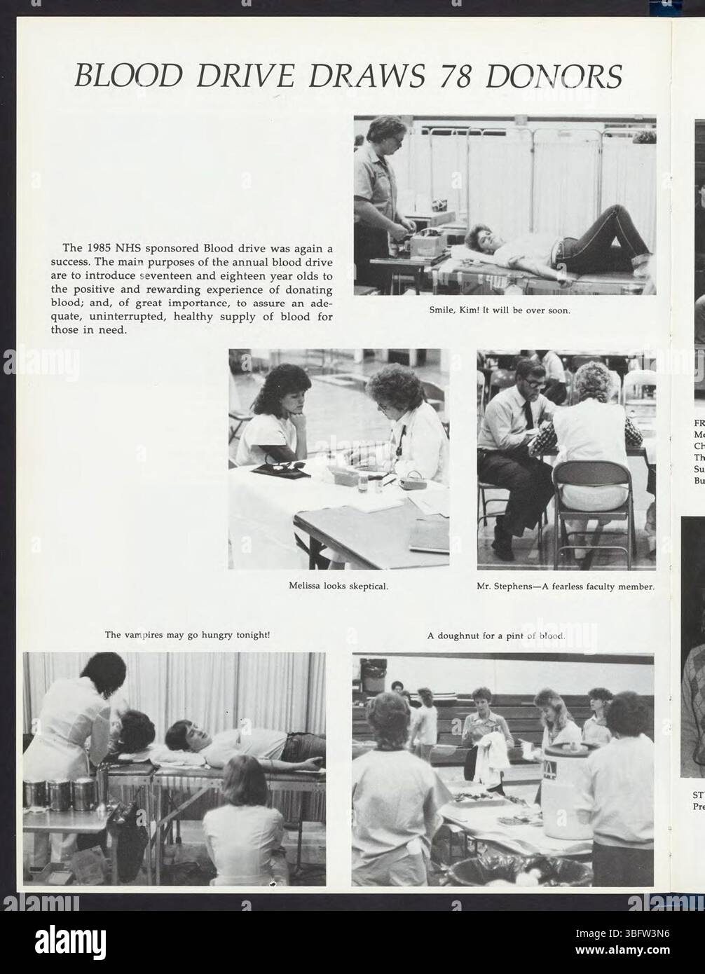 The 1985 Edgewood High School yearbook page 126 offers images from the ...