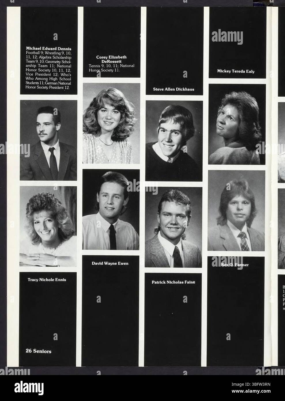 Class of 1988 portraits hi-res stock photography and images - Alamy