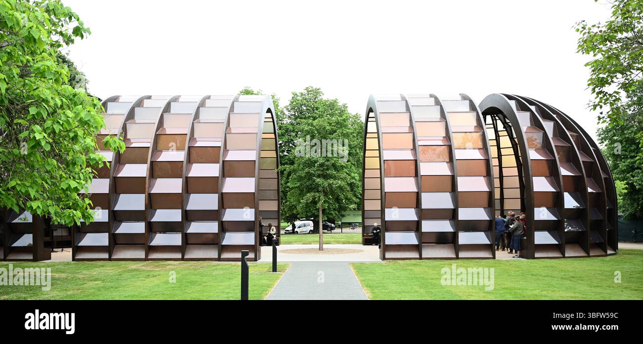 A p-review of The Serpentine Pavilion 2025 A Capsule In Time . Designed ...