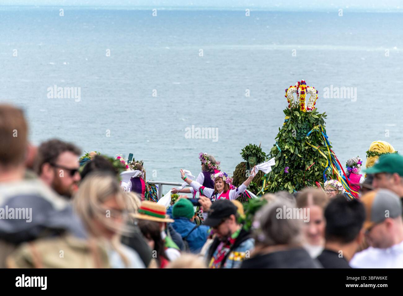 The Jack at The Annual Jack In The Green May Day Festival in Hastings ...