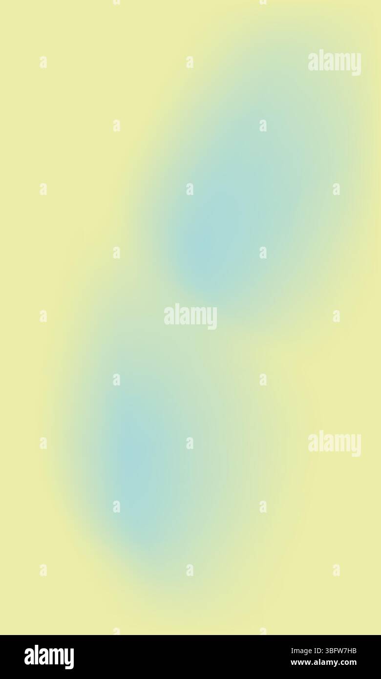 Elegant yellow pastel abstract illustration with soft gradients and ...