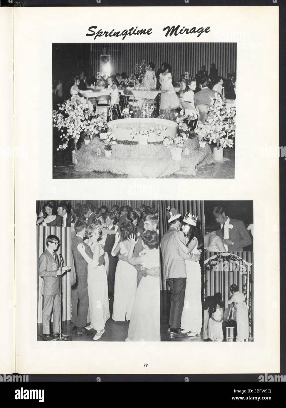 Page 83 of the 1970 Seven Mile School yearbook includes portraits of ...
