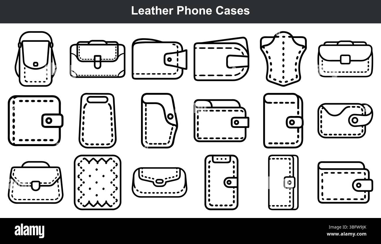 Fashion case icon outline Stock Vector Images - Alamy