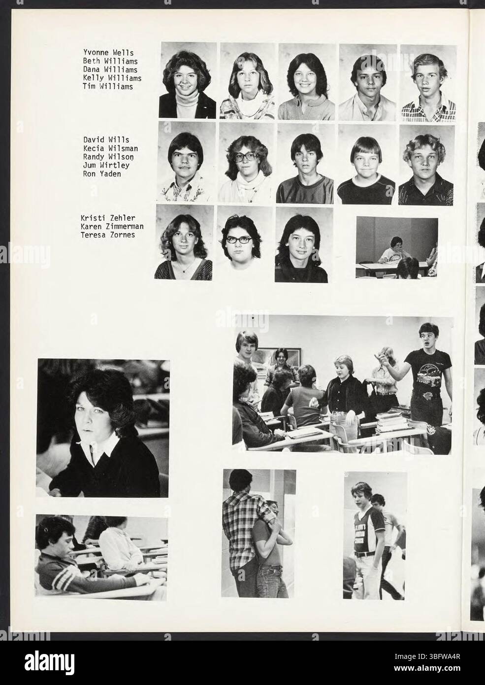 This page is from the 1980 Edgewood High School yearbook, showcasing ...