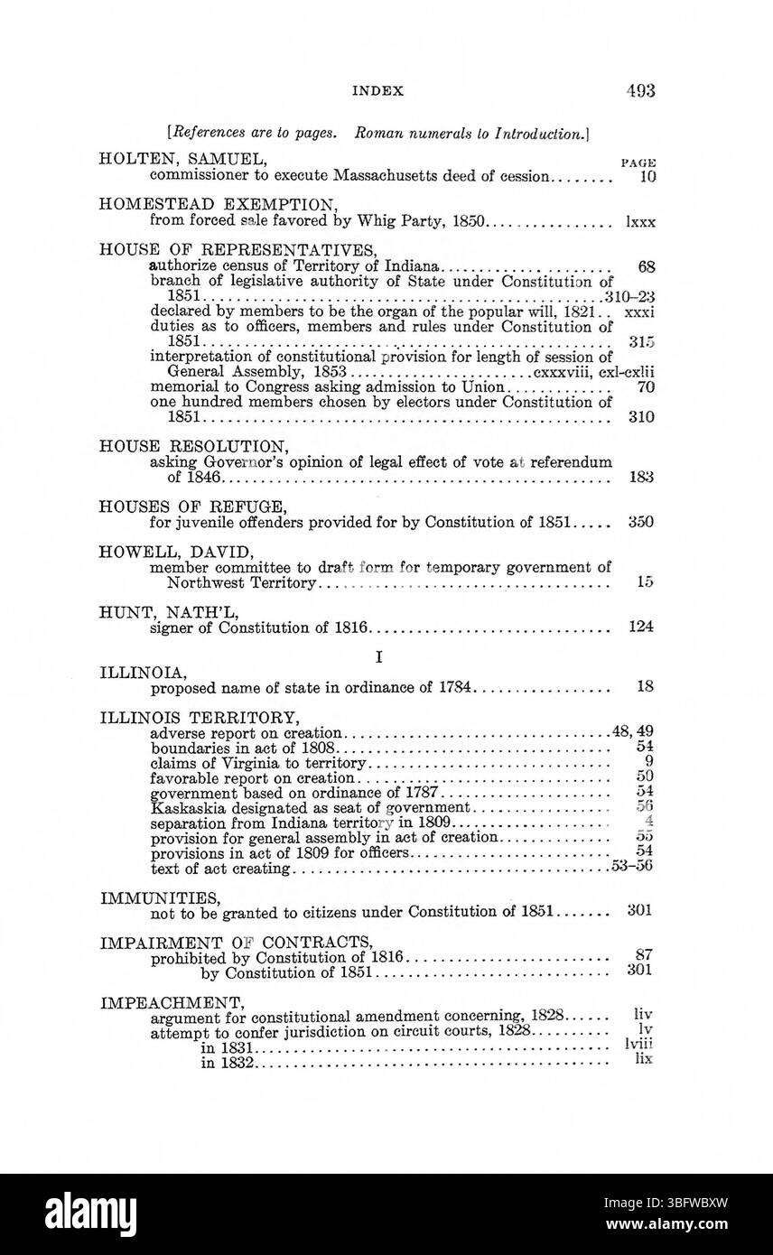 This section of *Constitution Making in Indiana* (1971) delves into the ...