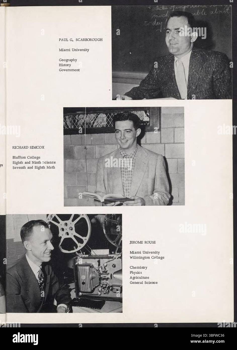 The 1955 Trenton High School yearbook, 'The Trojan,' showcases the ...