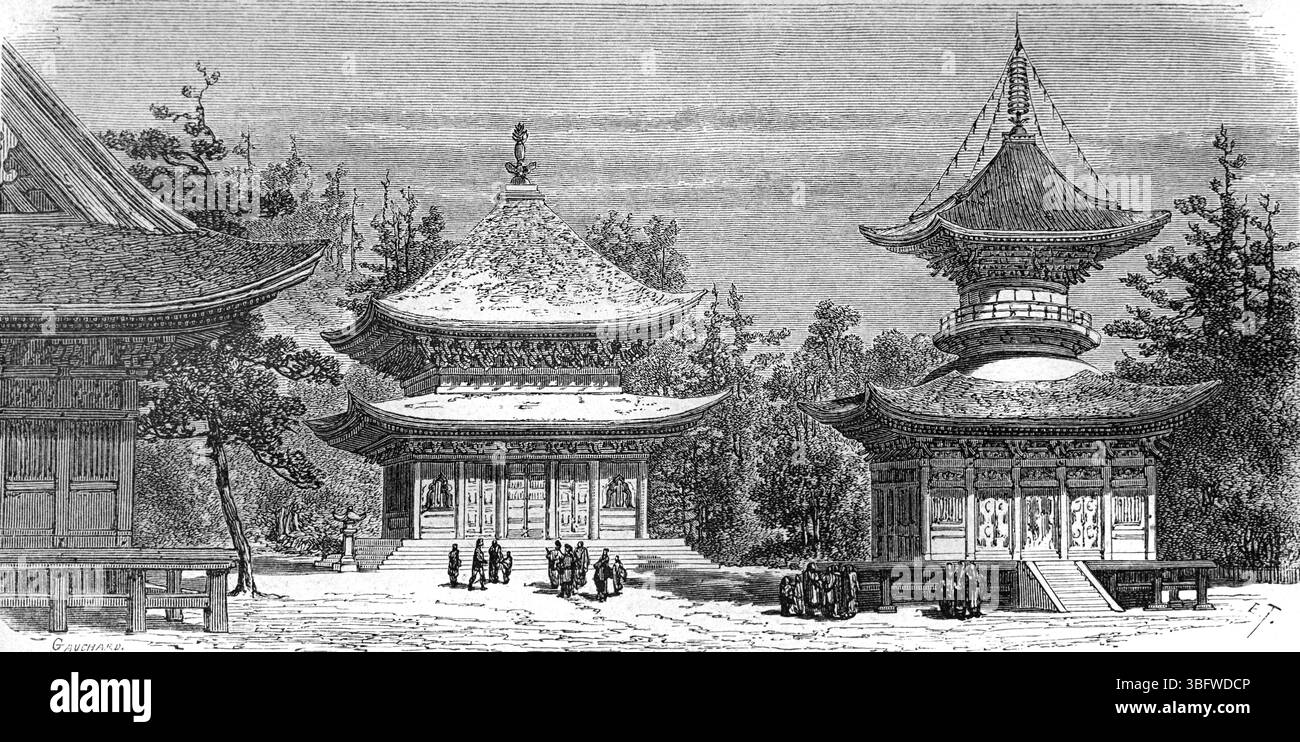 Treasury and Pagoda of Tsurugaoka Hachimangu, Hatchiman Temple or ...