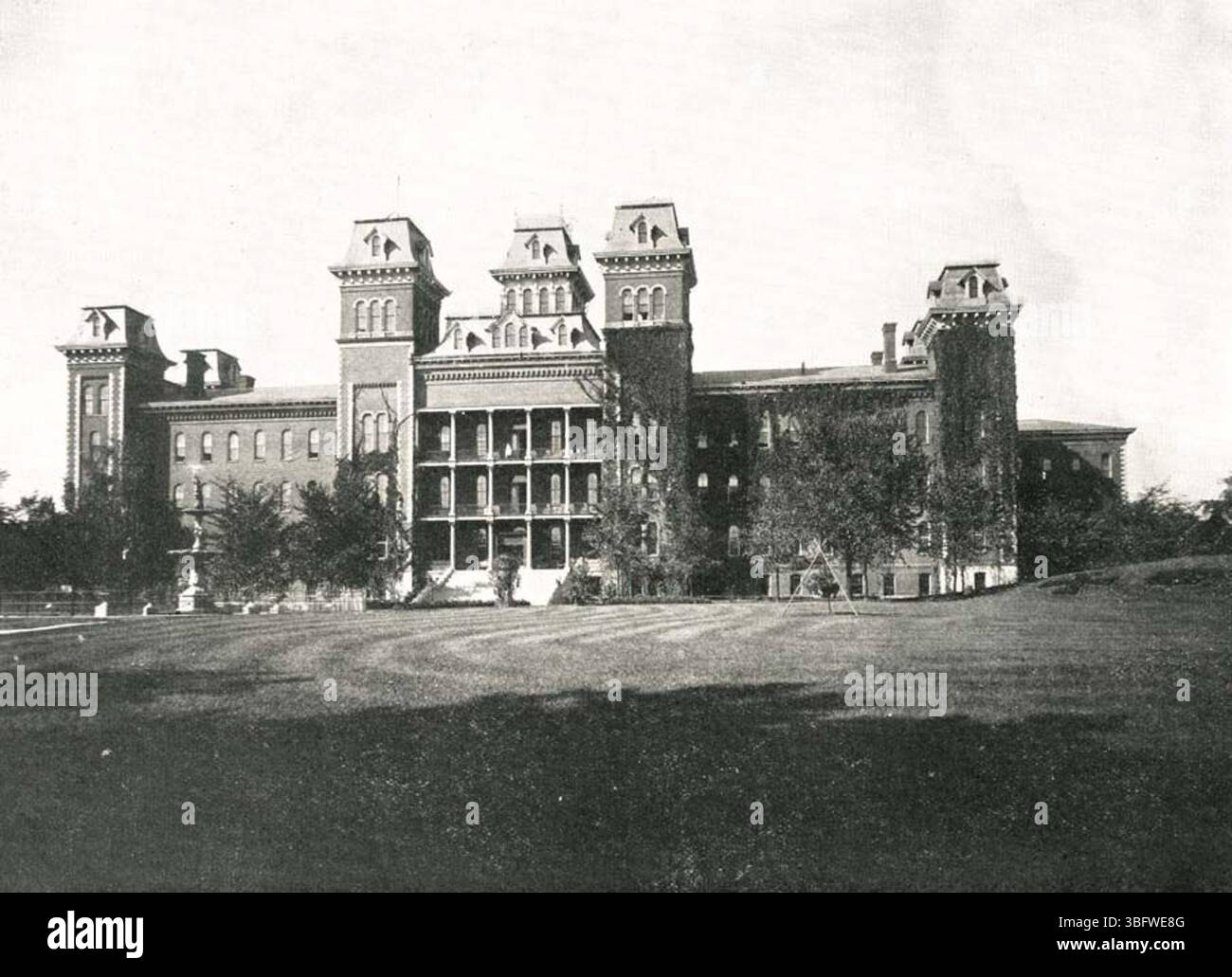 Photograph of the Ohio Asylum for the Education of the Deaf and Dumb ...