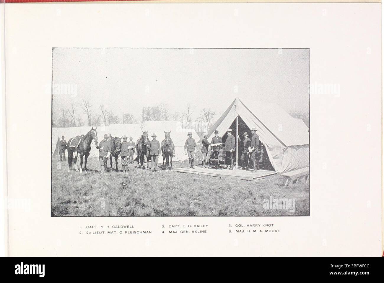 In 1898, this photographic collection captures Ohio regiments marching ...