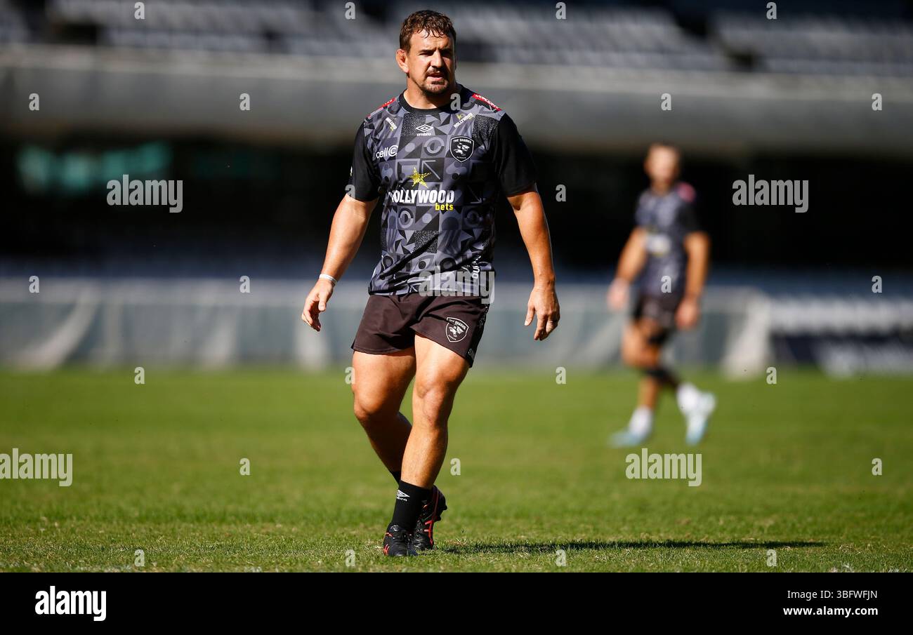 DURBAN, SOUTH AFRICA - JUNE 03: Ruan Dreyer of the Hollywoodbets Sharks ...