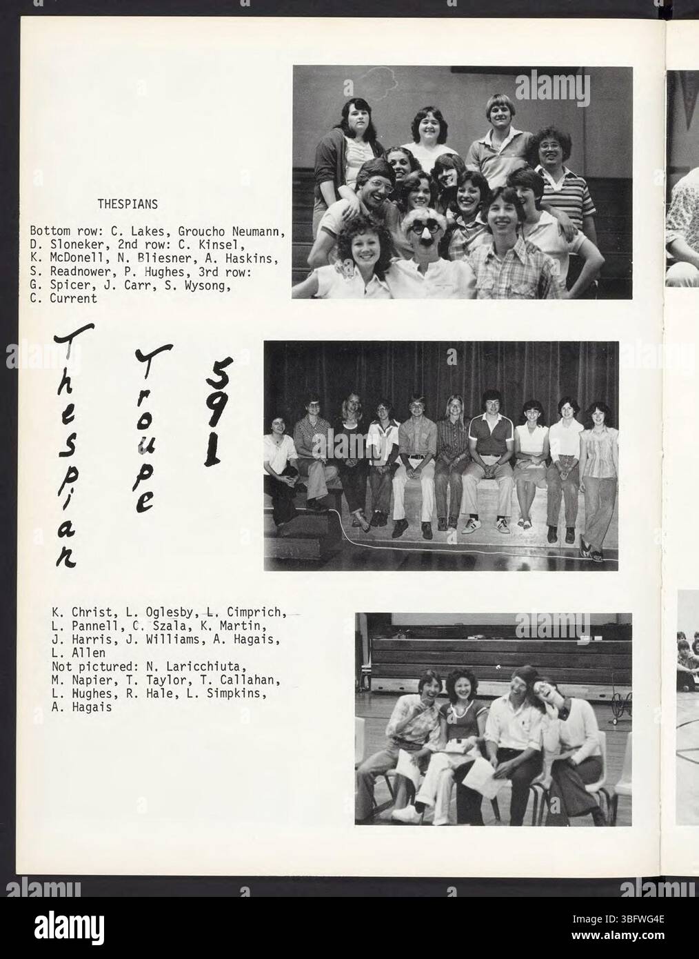 Page 66 of the 1979 Edgewood High School yearbook features images of ...