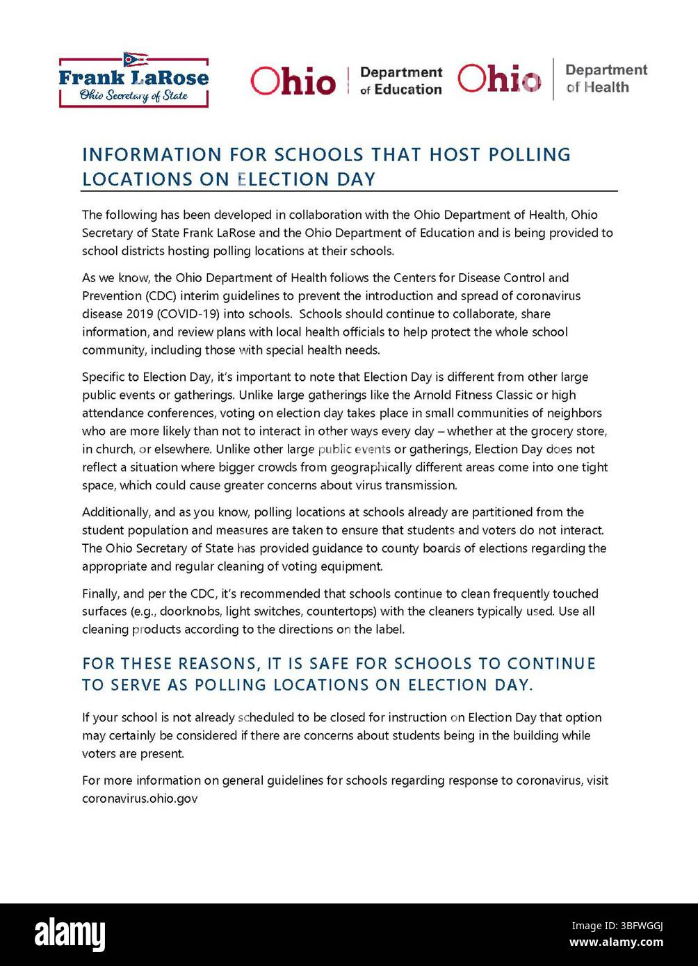 This 2020 guidance document provides information for schools that serve ...